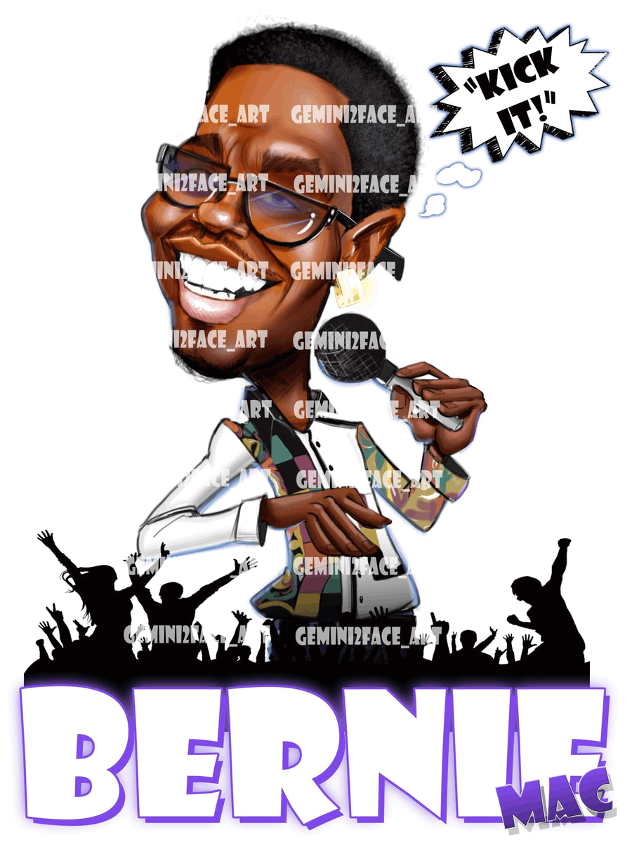 Bernie Mac Short Sleeve – Gemini2face Art E-Store
