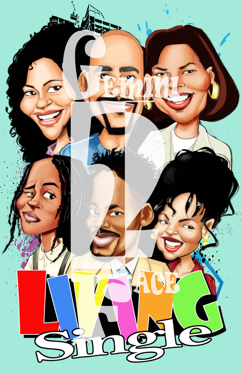 Living Single w/background PNG – Gemini2face Art E-Store