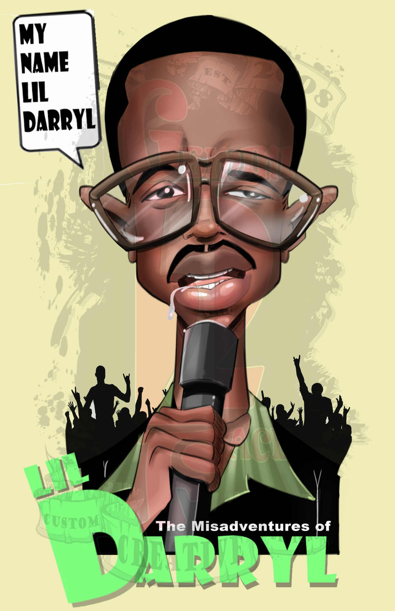 Lil Darryl w/background PNG – Gemini2face Art E-Store